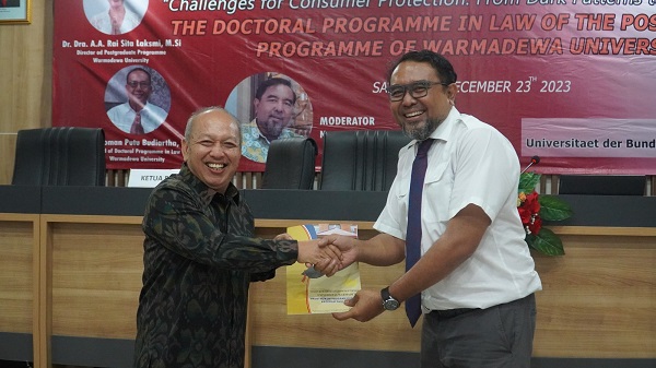 Prodi Hukum Program Doktor PPs Unwar Gelar Kuliah Umum Internasional ... Prodi Hukum Program Doktor PPs Unwar Gelar Kuliah Umum Internasional ...
